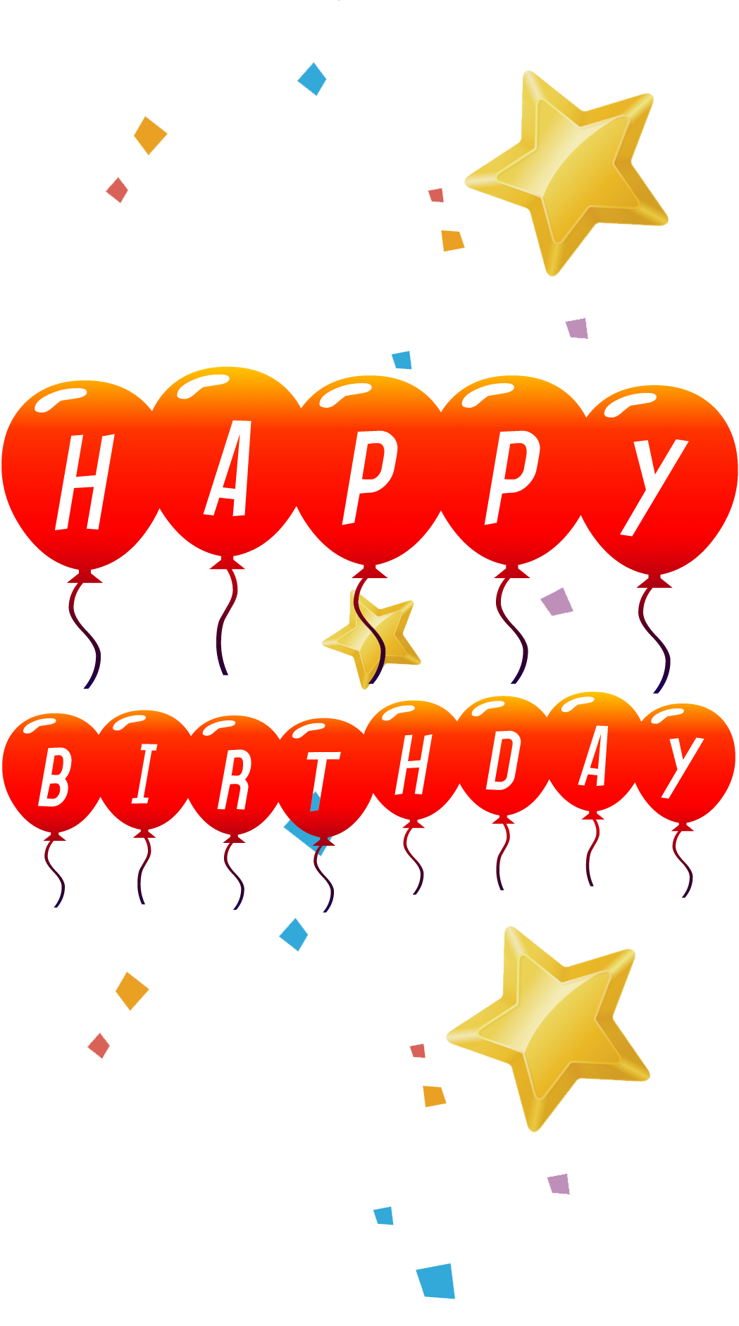 Best Collection of Happy Birthday PNG Images